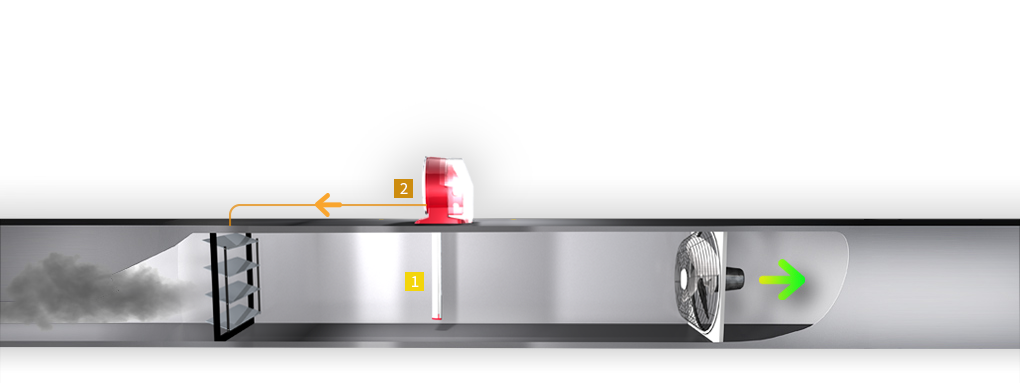 Smoke detection for ventilation - Calectro