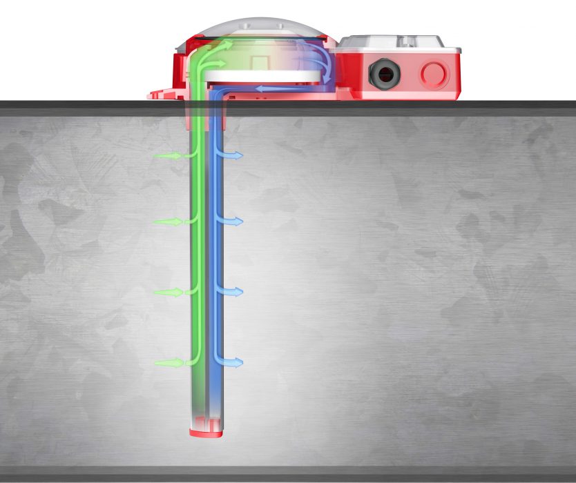 High-quality air samples for detecting smoke in ventilation - Calectro